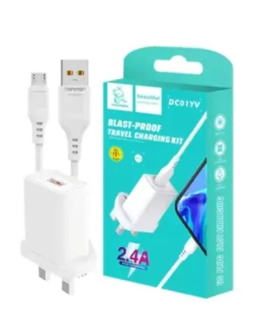 3 Pin Micro Full Set Chager DC01Y-M | Daraz.lk