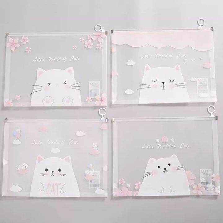 Cute File folder A4 plastic file folder, cartoon file folder, cute file ...