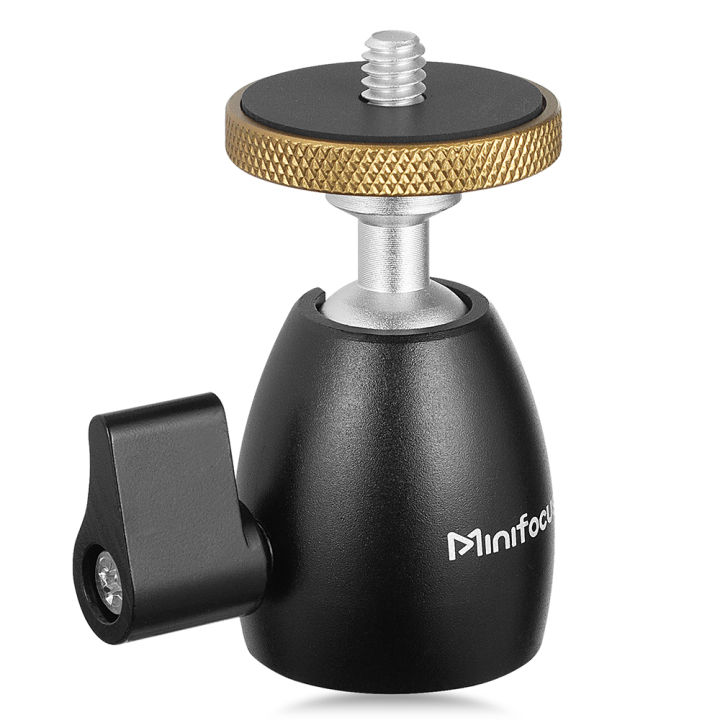 Mini Ball Head Mount 360° Panning Ballhead for DSLR/Mirrorless/Camera ...