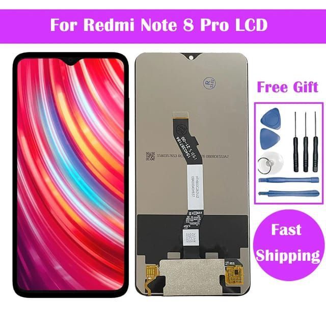 Xiaomi Redmi Note 8 Pro LCD Display Touch Screen - Black | Daraz.lk