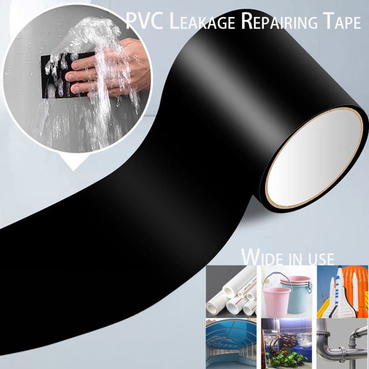 PVC Adhesion Waterproof Tape Super Strong Leak Repair Sealing Hot Cold ...