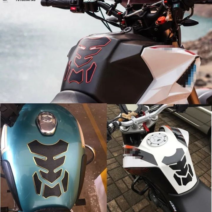motorcycle fuel tank pad sticker decal motorcycle devil protector ...
