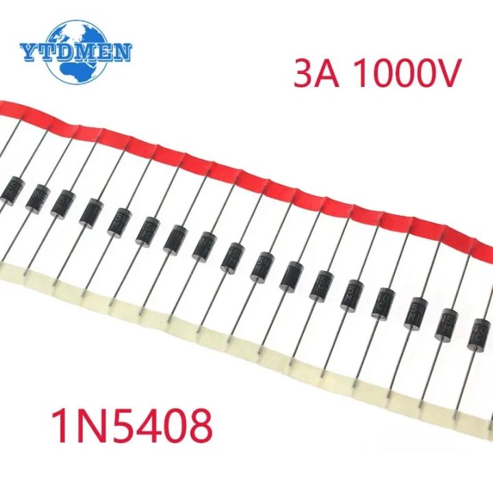 50/100PCS Rectifier Diode DO-27 1N5408 1N4007 Schottky Diode Diodes Kit ...