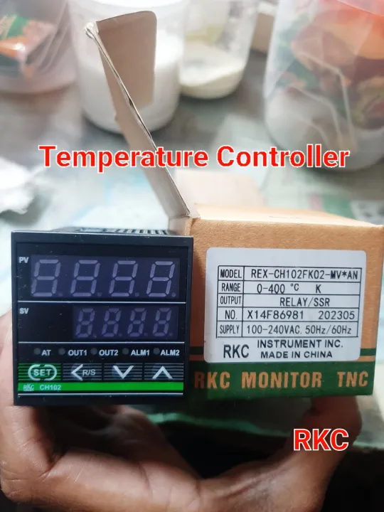 **RKC Temperature Controller – Model REX-CH102FK02** Temperature ...