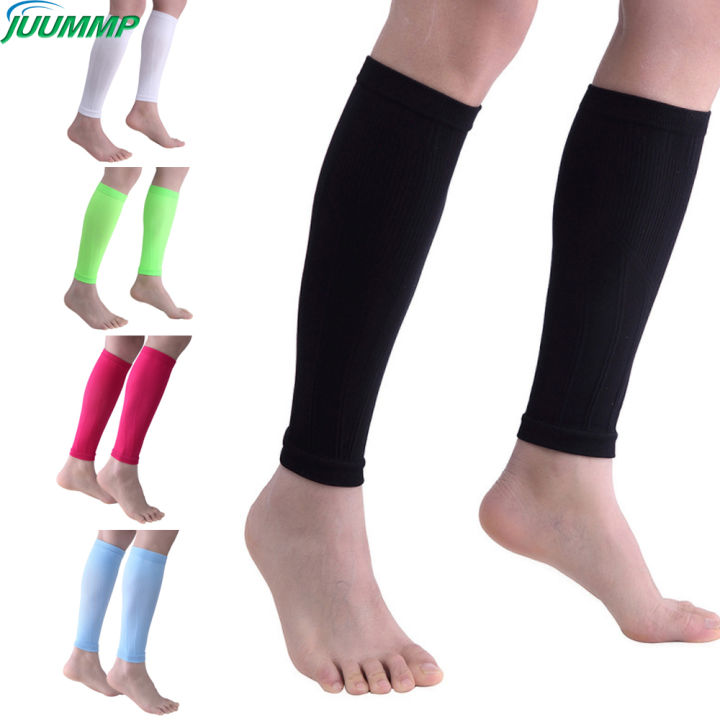 1Pair Sport Compression Calf Sleeve Running Leg Compression Sock ...