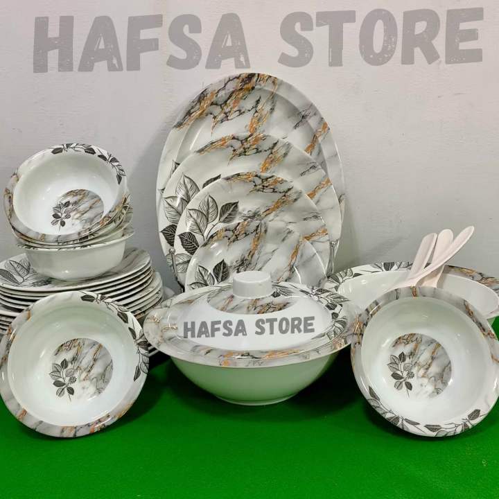 Dinner Set 44 Pieces Dinner Sets 8 Person Serving Dinnerware Set With ...