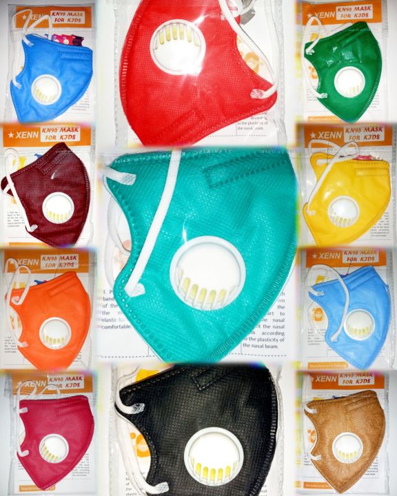 High Quality Fashion Outdoor Mask with Respirator (1 piece) - 5 Layer ...