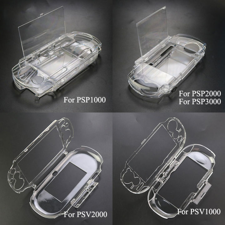 Clear Hard Carry Cover Crystal Case For PSP 1000 2000 3000 Transparent ...