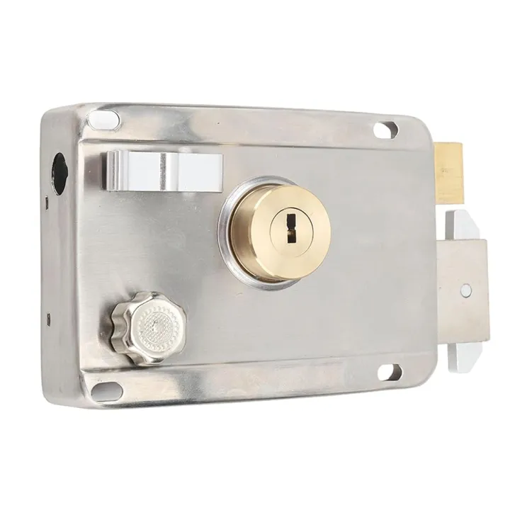 Main Gate Lock Heavy Duty | Home Guard Door Lock with 5 keys | Rim lock ...