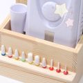 Nail Drill Machine Bits Wooden Holder Training Art Accessories DIY ...