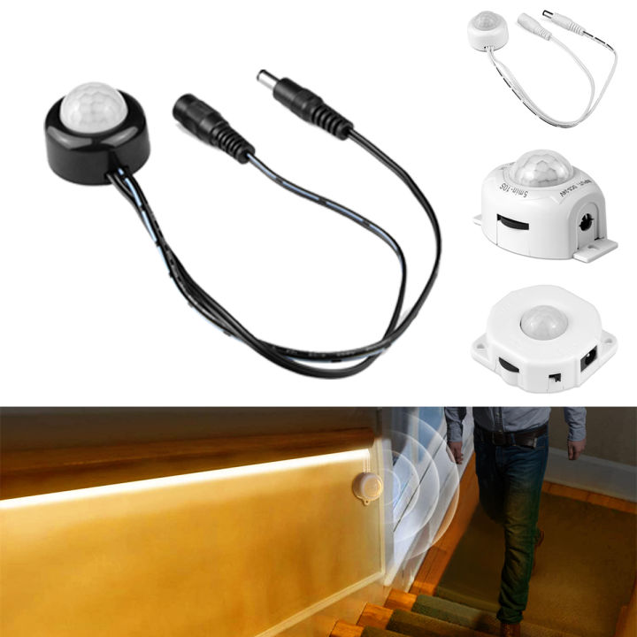 5V-24V Smart Human Sensor LED Light Accessory PIR Movement Induction ...