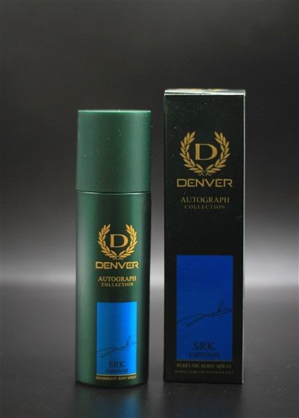 Denver Perfume Body Spray Autograph Collection (SRK-Emperor), 150ml blu ...