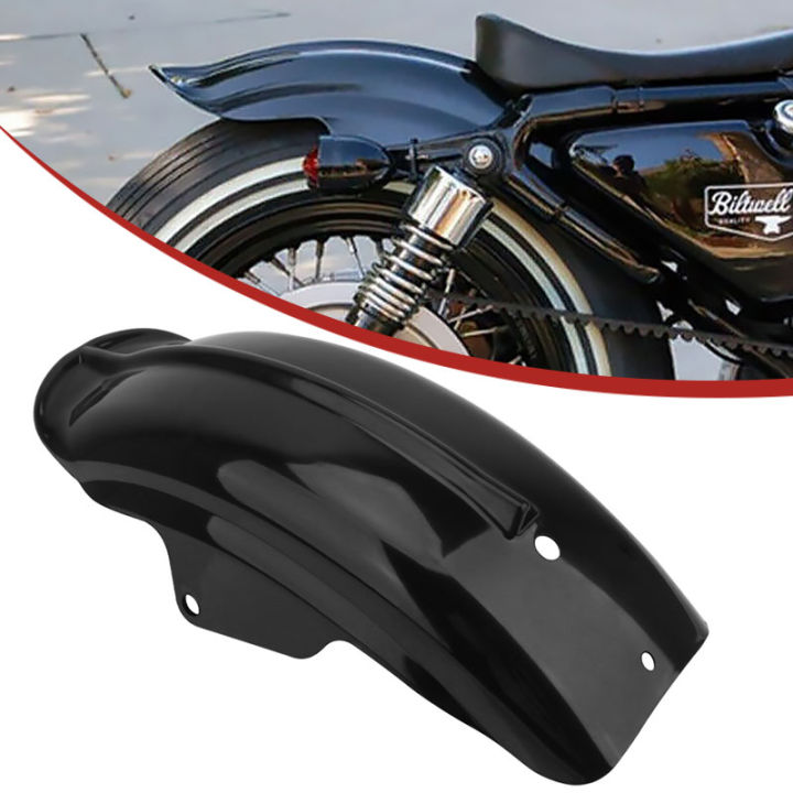 Motorcycle Short Fender Universal Black Rear Motocross Accessories For ...