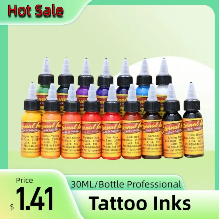 30ML Safe Tattoo Inks Color Tattoo Tattoo Pigment Mild Non-irritating ...