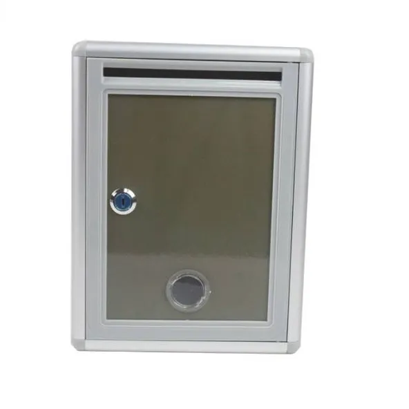 Doti modern style square letterbox lockable letterbox mailbox | Shop.com.mm