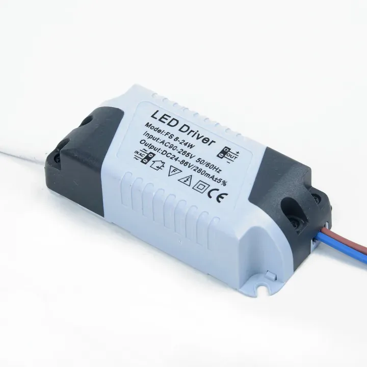 LED Driver 280mA 8-24W AC 110V 220V To DC 24V Lighting Transformer Panel Ceilling Lamp LED Strip ...