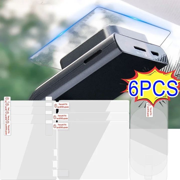 Car Windshield Static Sticker Automobile Paste Stickers Transparent DVR ...