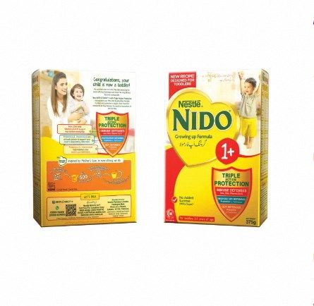 NESTLE NIDO Growing up Formula 1+ Powder 375g | Daraz.pk