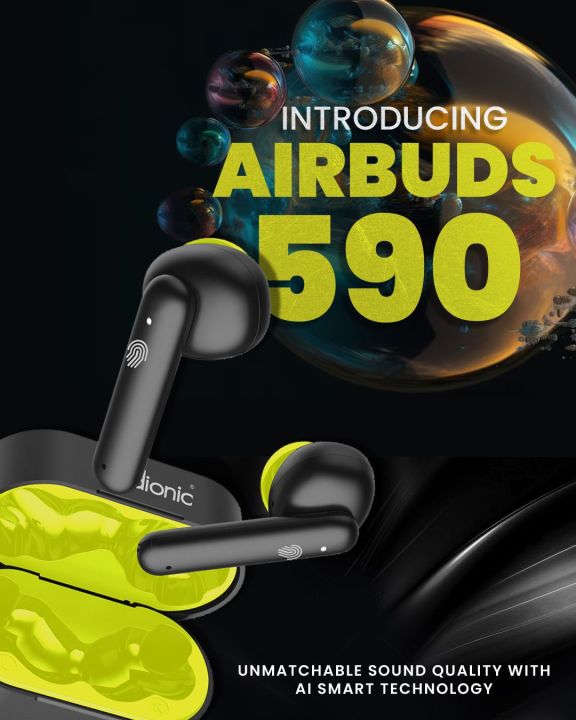 Audionic 590 Wireless Earbuds | Daraz.pk