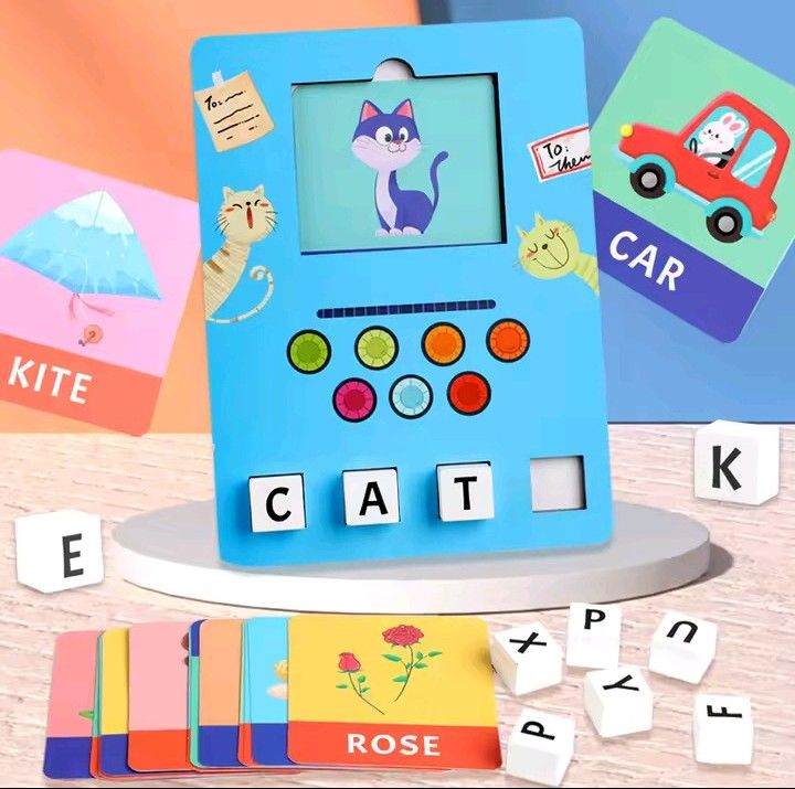 alphabet learning building blocks puzzle educational toy enhances ...