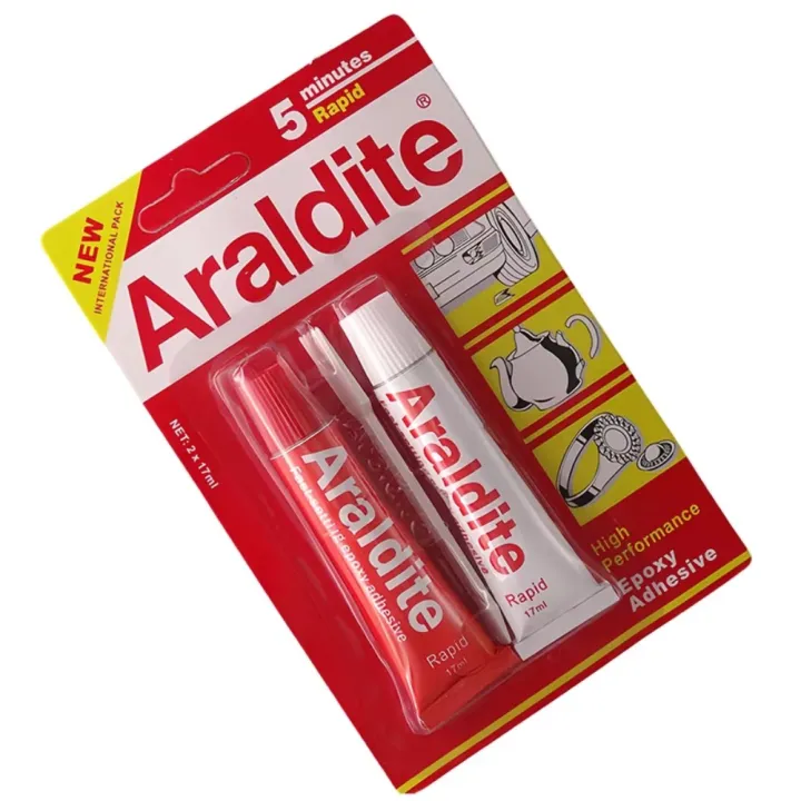 Professional Crystal Jewelry Adhesive Genuine Araldite 5 Minute Quick ...