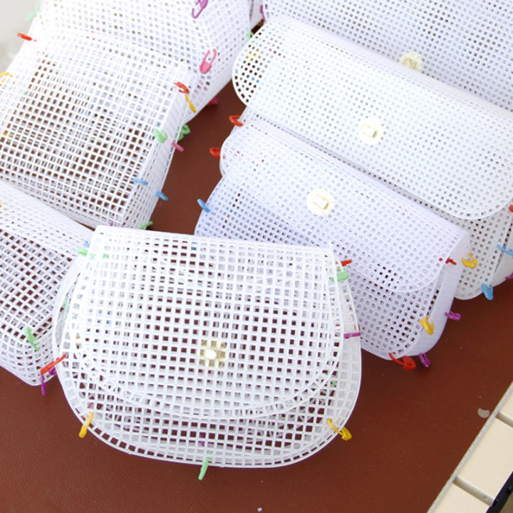 Auxiliary Weaving Plastic Mesh Kit Weaving Shoulder Bag Plastic Mesh ...