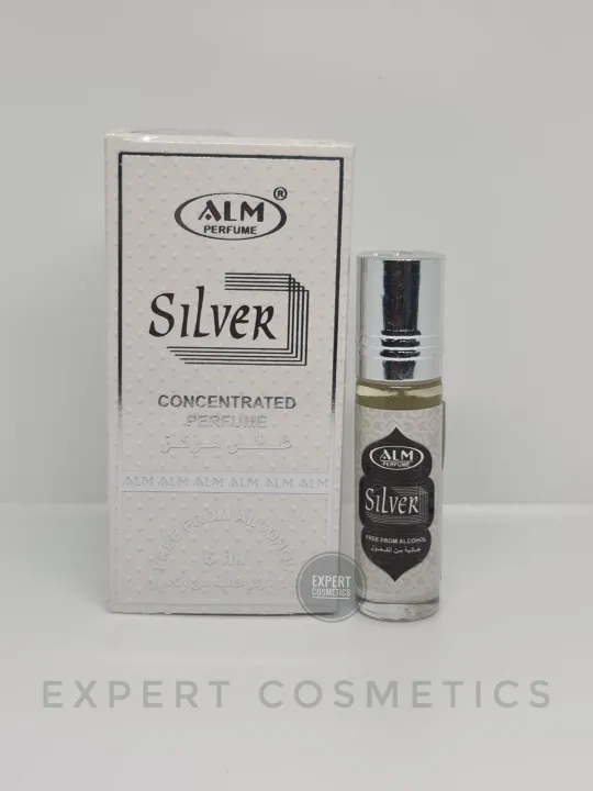 ALM Silver Attar Long Lasting Concentrated Perfume Oil 6ml | Daraz.lk