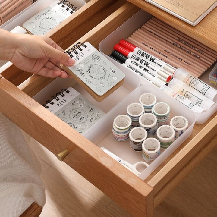 Fudonar opaque white box organizer kitchen accessories organizer in ...