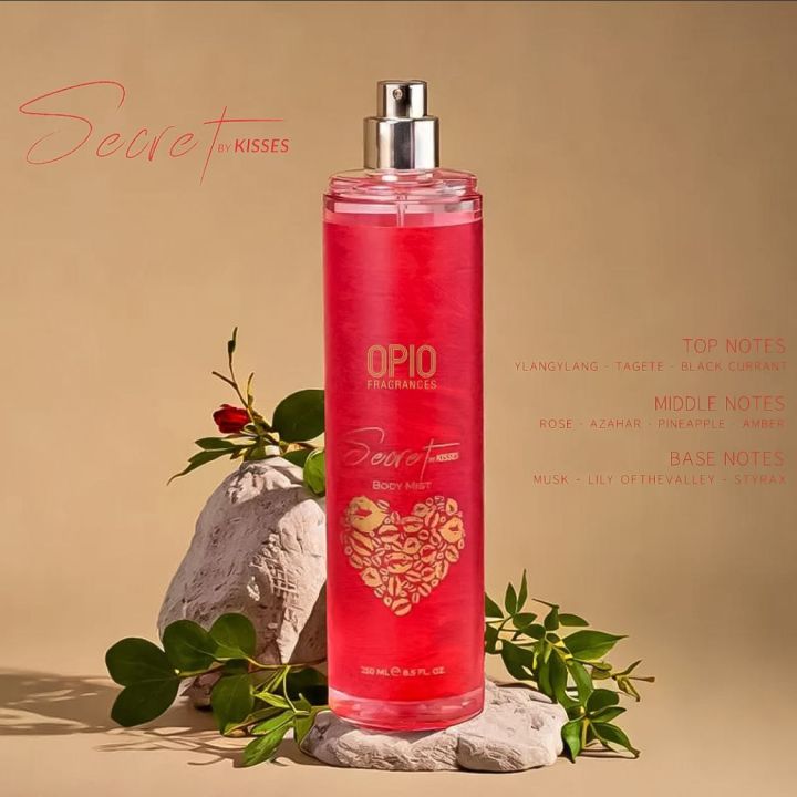 Secret by Kisses for Women Opio Body Mist 250 ML | Daraz.pk