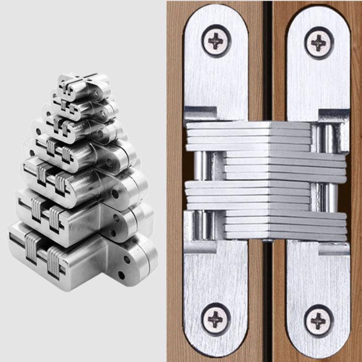 Hidden Gate Hinge Stainless Steel Invisible Hinges Concealed Barrel ...