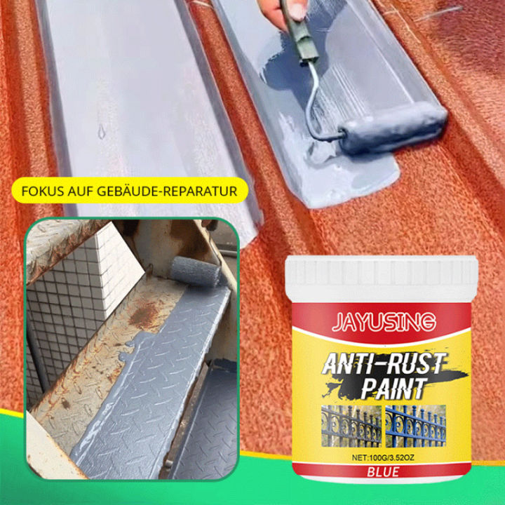 Rust removal paint Iron door railing metal rust prevention and ...