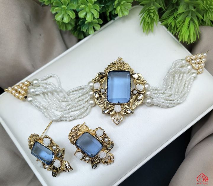 New fancy Turkish Egyptian Chokar Set Best High Quality | Daraz.pk