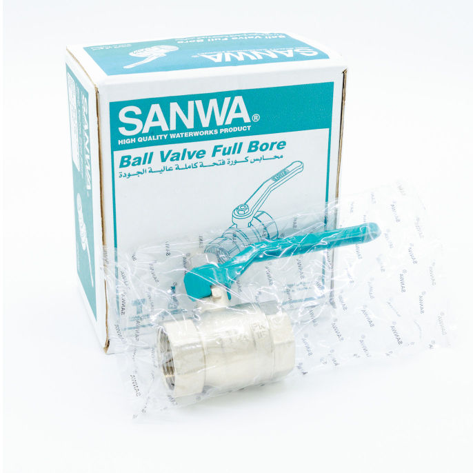 Sanwa brass high quality solid brass ball valve no rust | Shop.com.mm