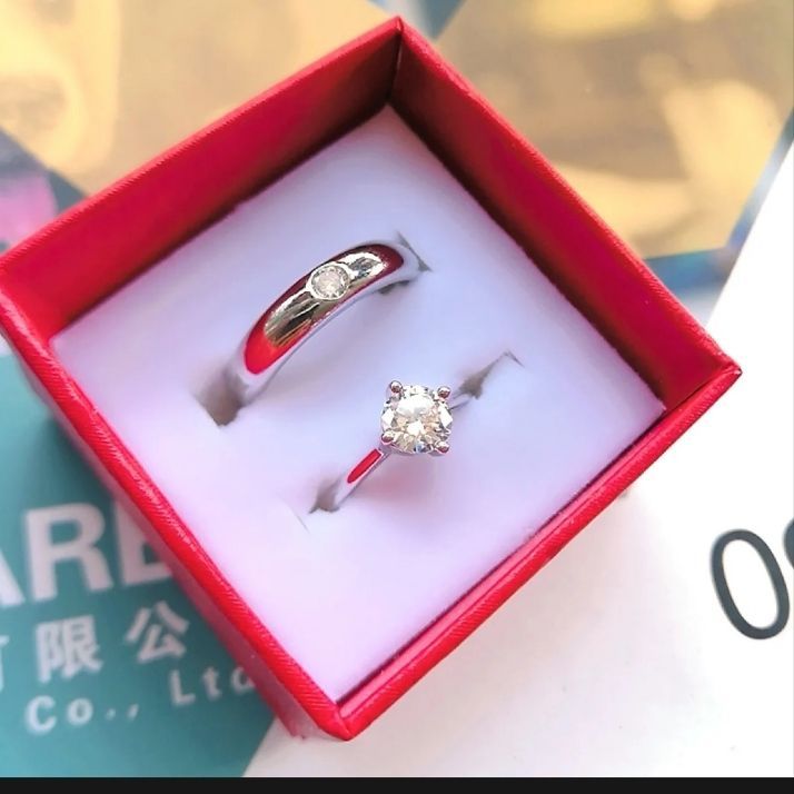 Adjustable Stainless Steel Couple Ring for Men and Women, Unisex ...