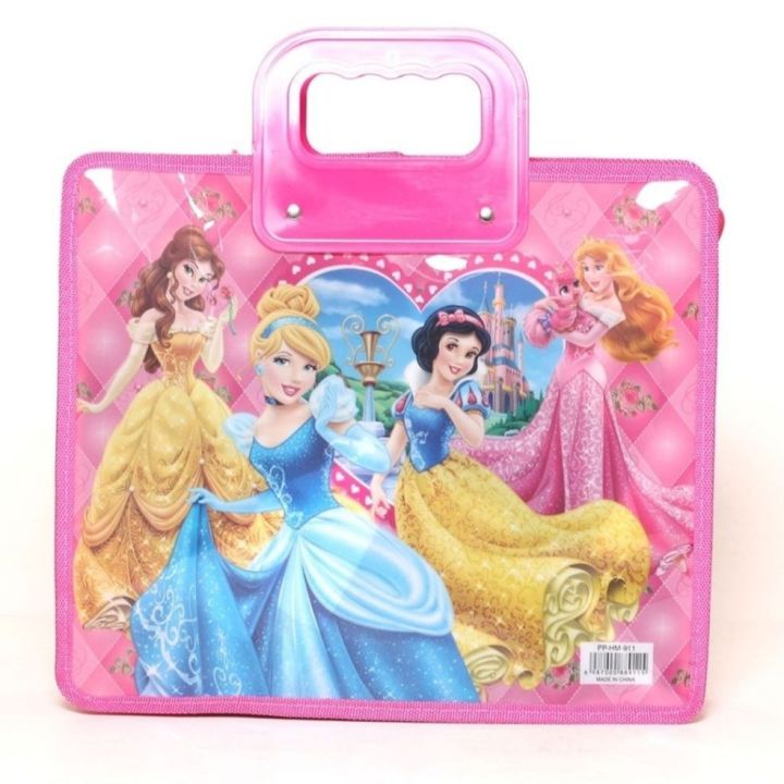 Barbie Cartoon Handle Documents Carrier Exam File Bag | Daraz.com.bd