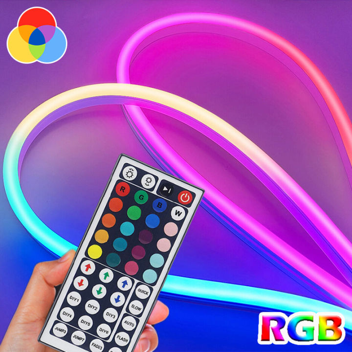 USB Led Neon Rope Lights,Control with Remote,5V Flexible Led Rope ...