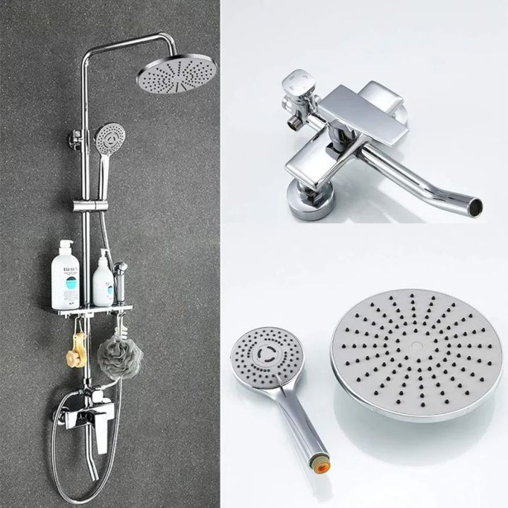 3 in 1 Shower complete set Hot and Cold Mixture Rain Shower | Daraz.lk