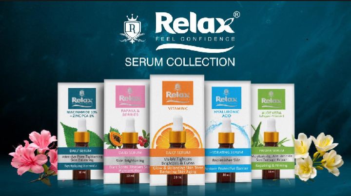 Relax Vitamin C Face Serum 30 ml Glow&Balancing Skin Tone, Reducing ...
