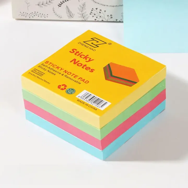 Sticky Notes, 3”x3”, 1 Pad, 100 Sheets, Rose Petal Reverie, Sticky Note ...