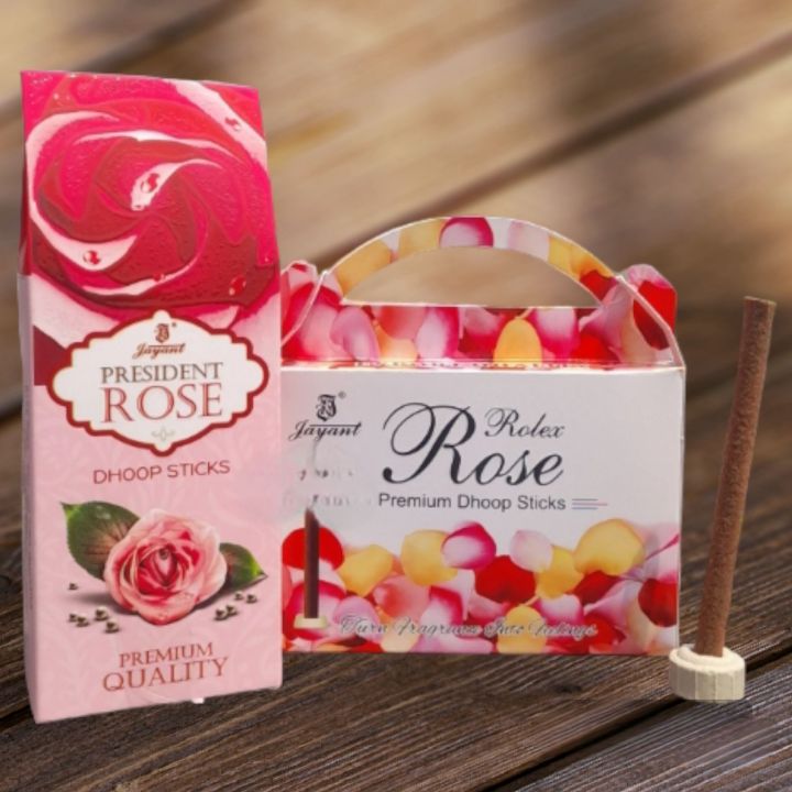 Jayant Agarbatti - Rose Combo - Incense Dhoop Sticks TWO BOX | | Daraz ...