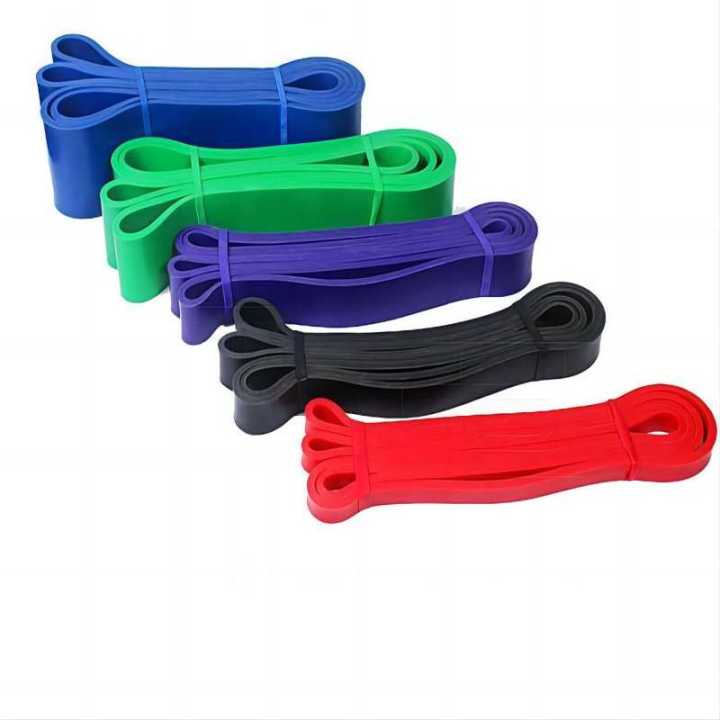 Fitness Band Pull Up Elastic Tape Heavy Duty Latex Rubber Resistance ...