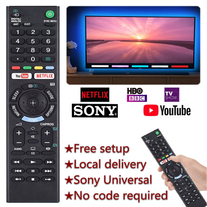 Free Android TV remote control, suitable for Sony Bravia LED Monitor ...
