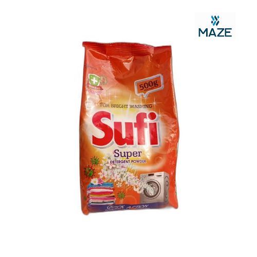 Sufi Surf Super Detergent Washing Powder - 500gm Pack | Daraz.pk