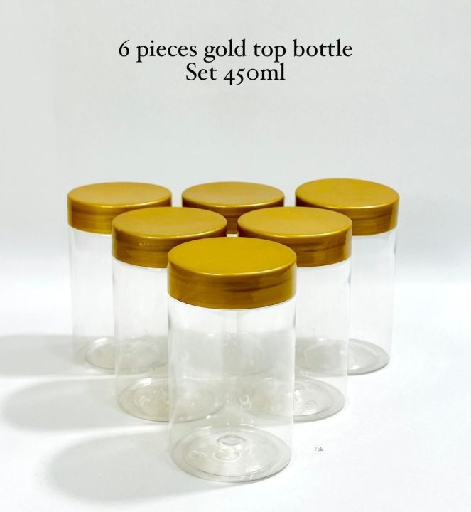Gold Lid Container 6 Pcs Dappa set 450ml | Daraz.lk