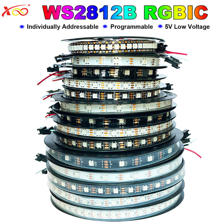 DC5V WS2812B Led Lights WS2812 RGBIC Led Strip Light 2812 Flexible ...