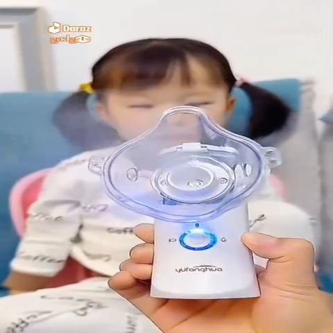 Portable Handheld Mesh Nebulizer – Silent One-Touch Operation, High ...