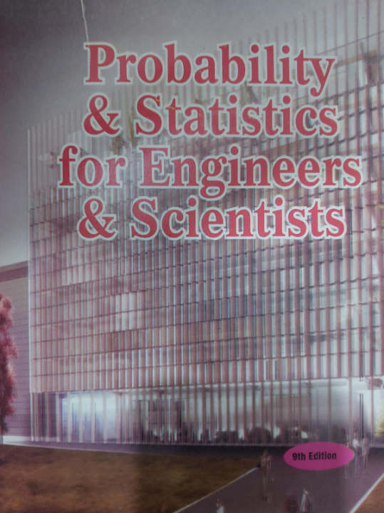 Probability and Statistics for Engineers & Scientists 9th Edition by Walpole | Daraz.pk