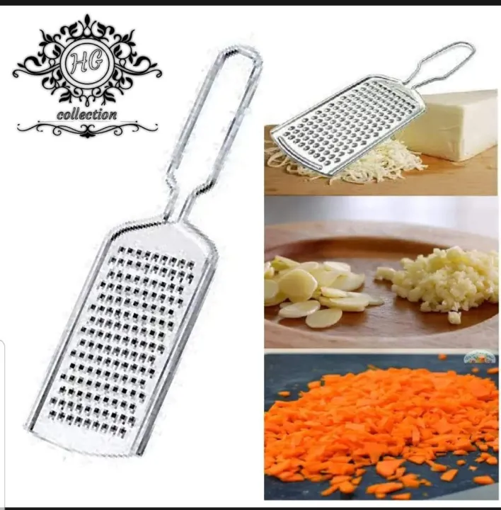 Steel Stainless Greater Multi-Purpose Grater with Handle Kitchen Tool ...