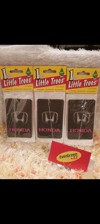 PACK OF 3 DRY AIR FRESHENER PERFUME CARD HONDA LOGO CARD HANGING CARD ...