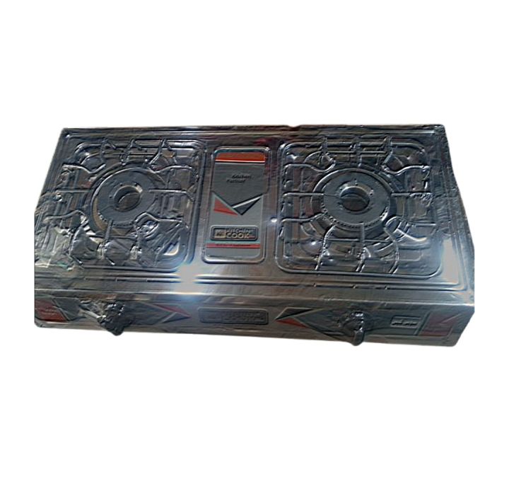 🔥 Gas Chulha Auto Ignition | Heavy Cast Iron Burners | Stainless Steel ...